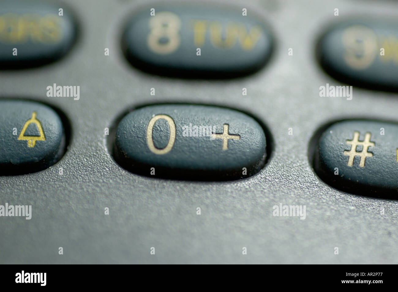 buttons with symbols and numbers on a cellular phone Stock Photo - Alamy