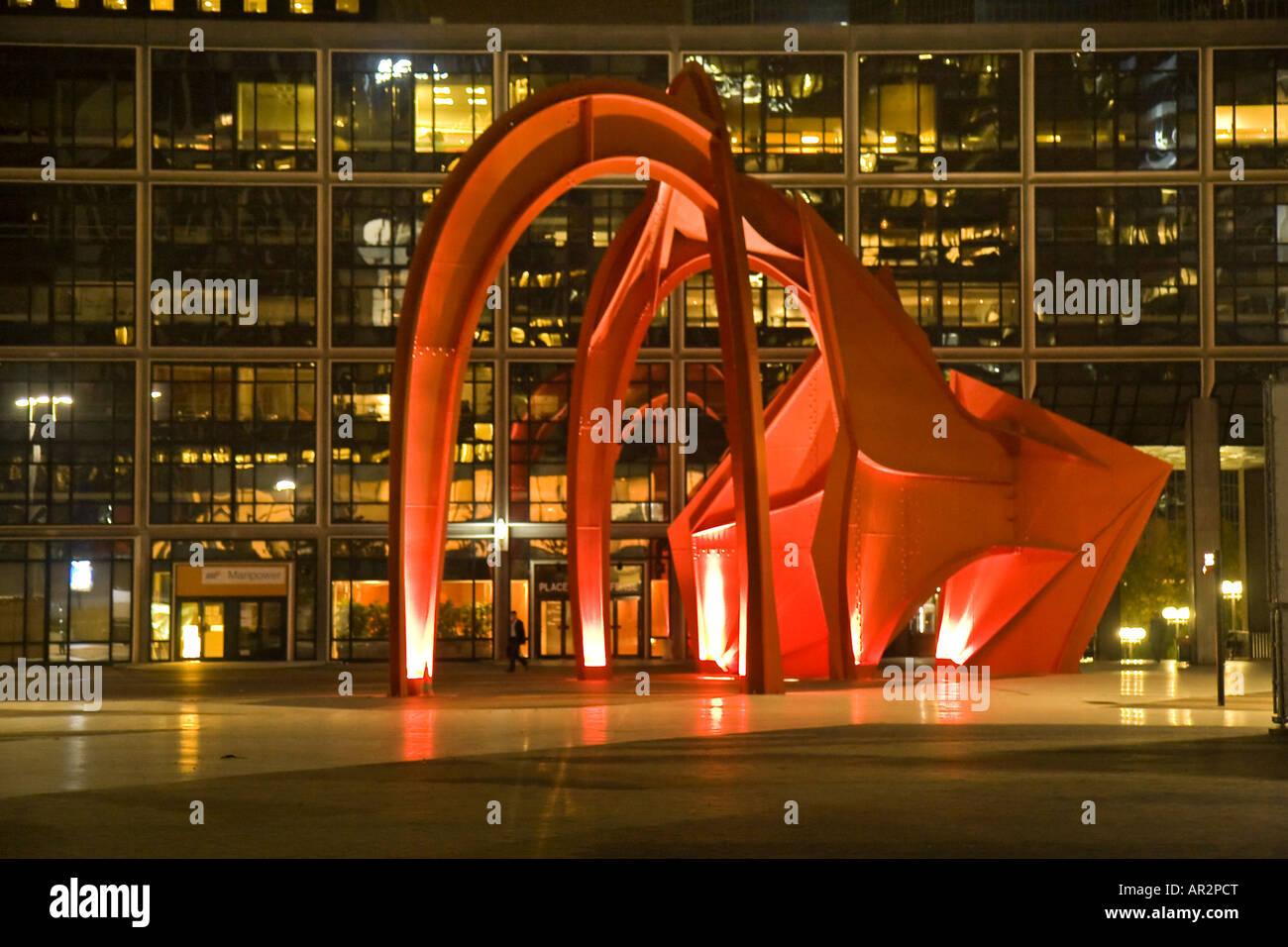 sculpture from 1976 by Alexander Calder in La Defense, France, Paris ...