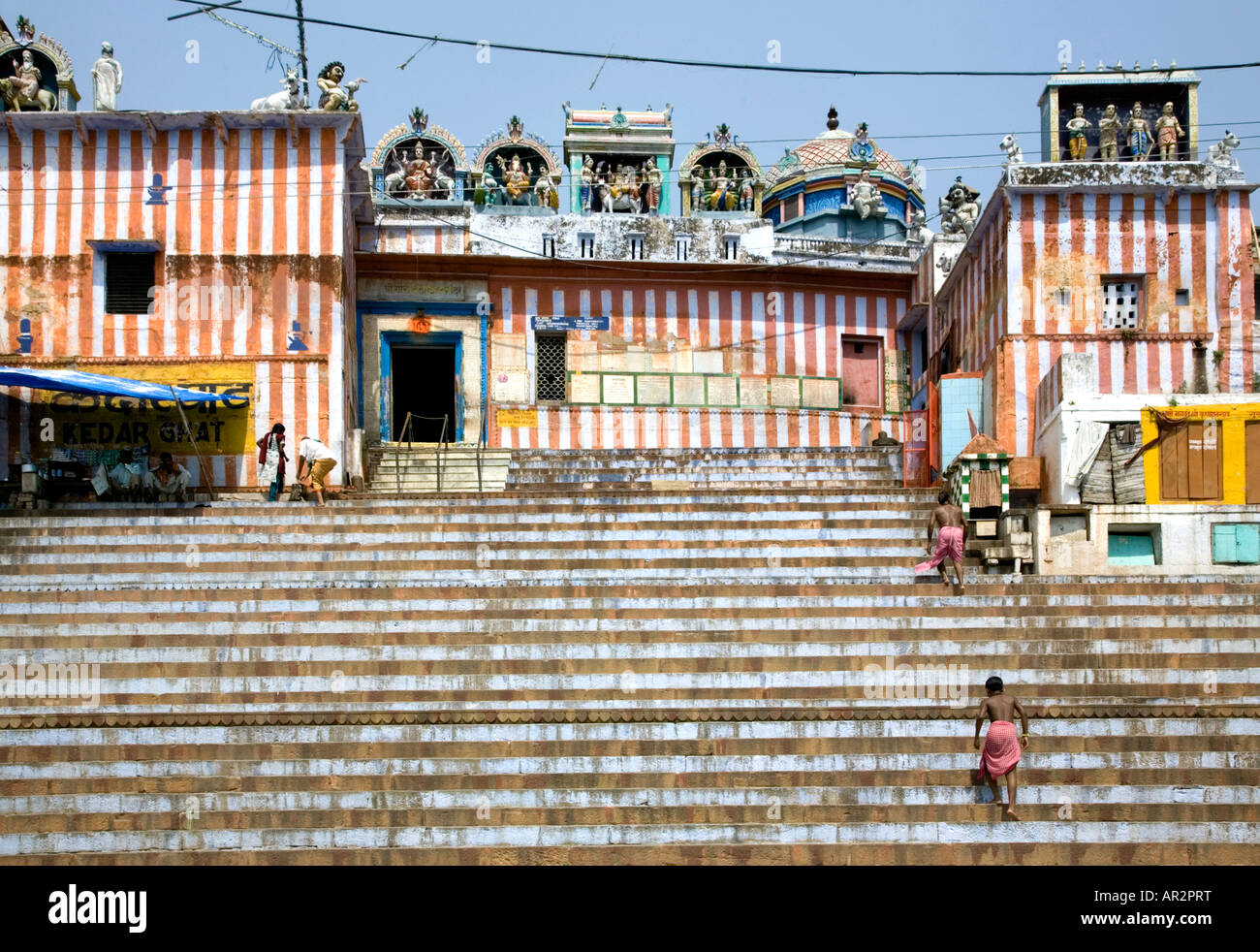 Hindu temple shrine varanasi hi-res stock photography and images - Alamy
