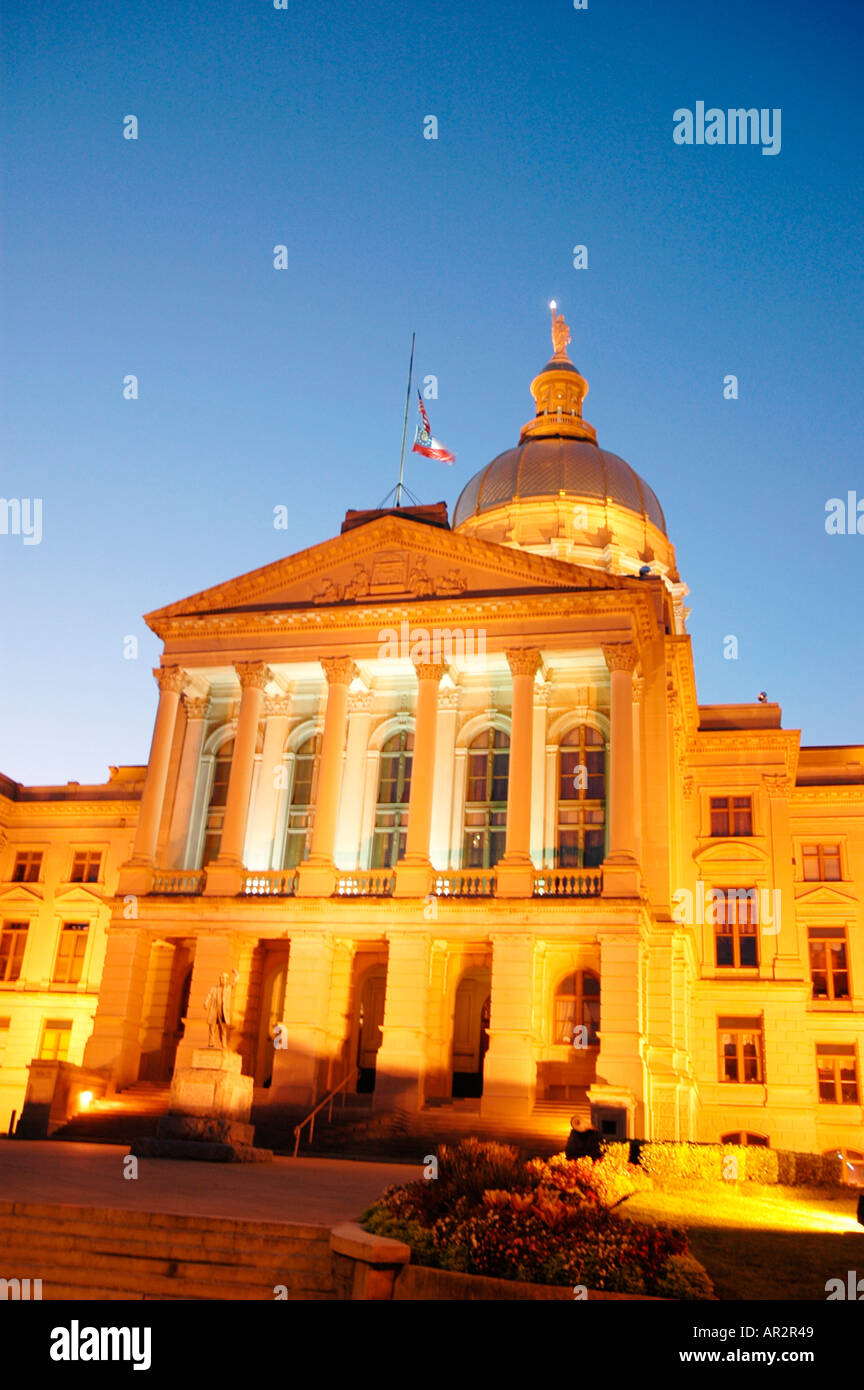 Capital building of the State of Georgia USA America home of MLK Martin ...