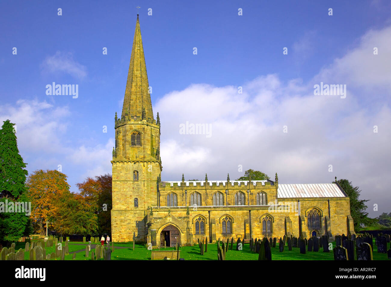 St Mary s Parish Church Masham North Yorkshire England Stock Photo - Alamy