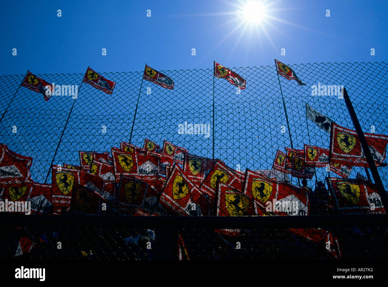 Ferrari Formula One fans Stock Photo - Alamy