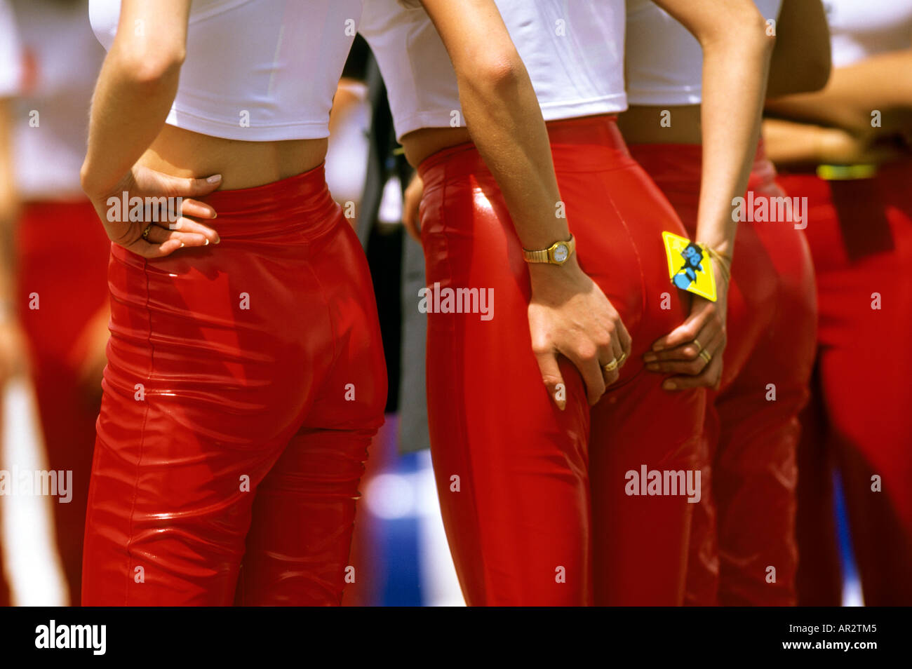F1 grid girls hi-res stock photography and images - Alamy