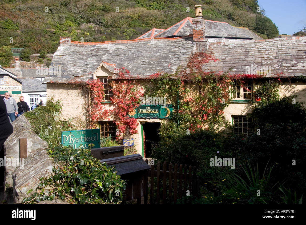 The Otherworld Shop, Boscastle, Cornwall, UK Stock Photo - Alamy
