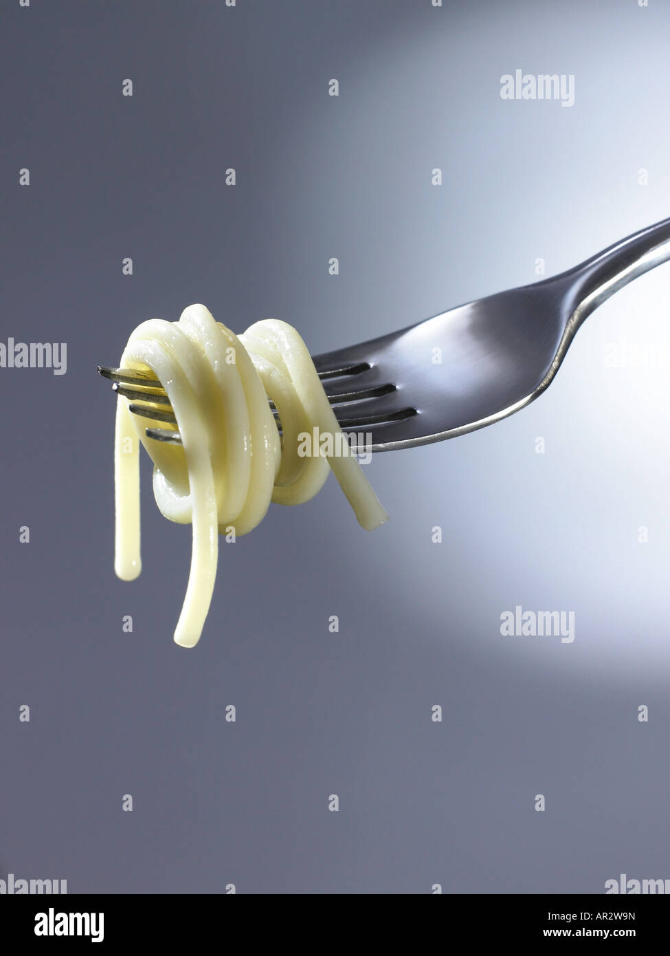 spaghetti on a fork Stock Photo - Alamy