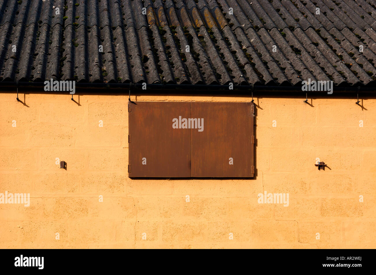 The Side Of A Building Stock Photo - Alamy
