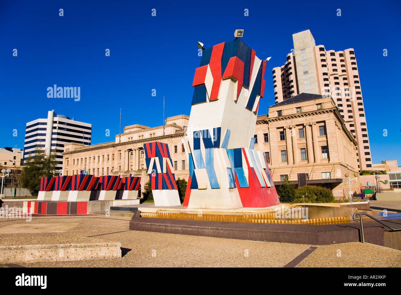 Modern Art at the Festival Centre Adelaide South Australia Stock Photo ...
