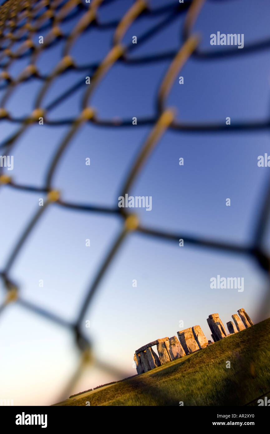 Stonehenge england heritage fence history protection portrait ancient ...