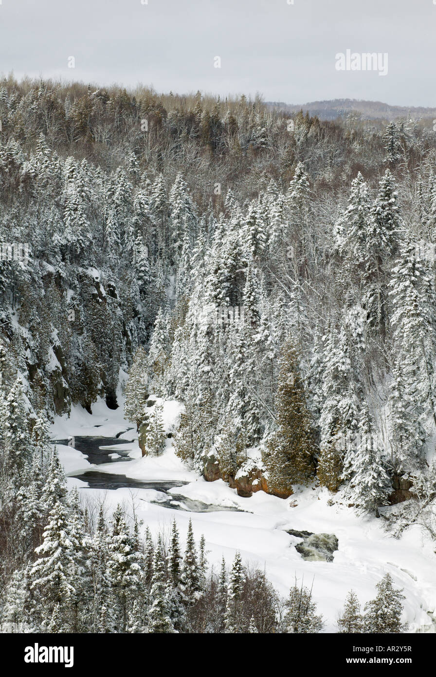 Brule River, Judge C.R. Magney State Park, Minnesota USA Stock Photo ...