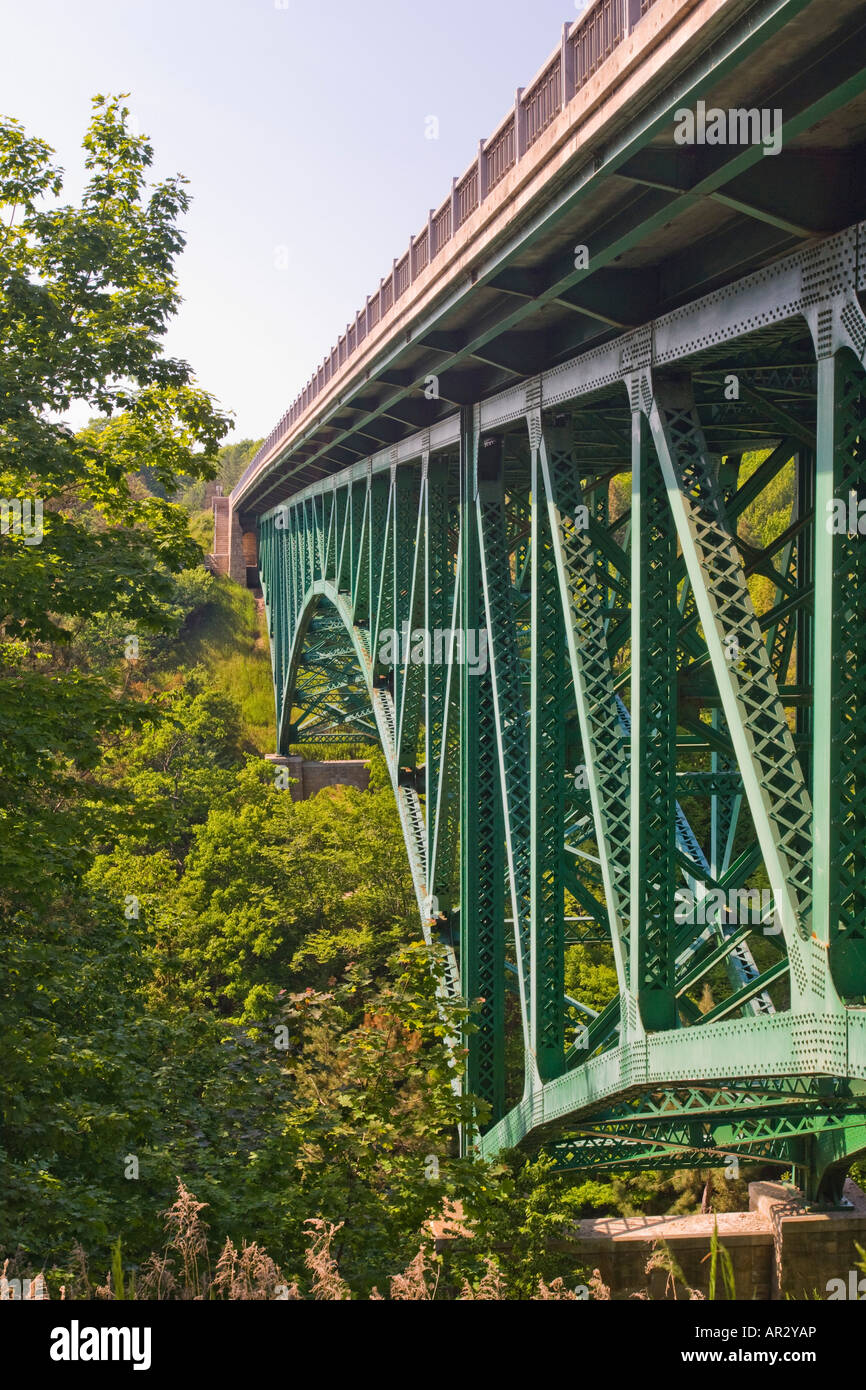 The Cut River Bridge on the Lake Michigan Circle Tour in Michigans ...