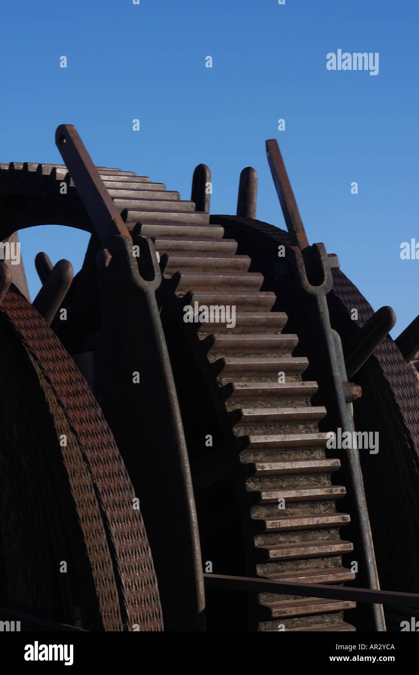 Old Mining Equipment Stock Photo - Alamy