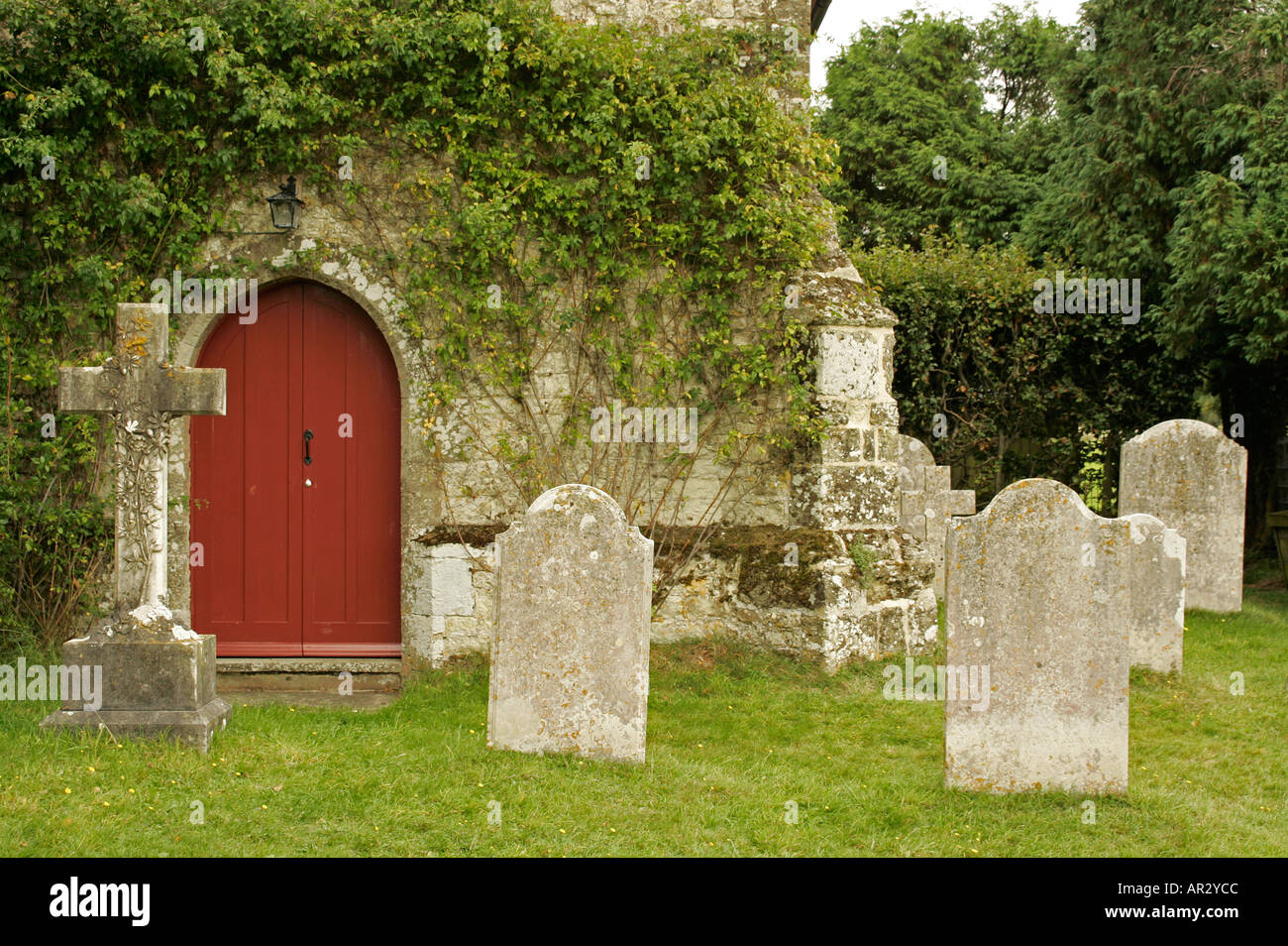 Old graveyard at St Peters Church, Parham, West Sussex Stock Photo - Alamy