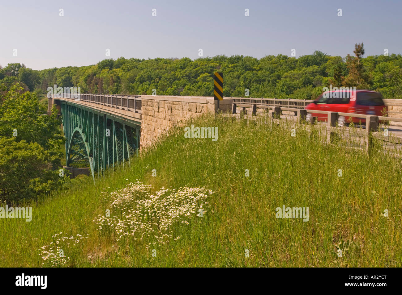 The Cut River Bridge on the Lake Michigan Circle Tour in Michigans ...