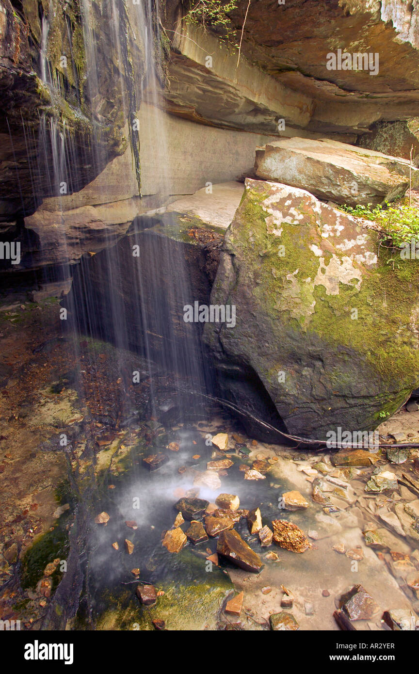 waterfall, Tishomingo State Park, Mississippi USA Stock Photo - Alamy