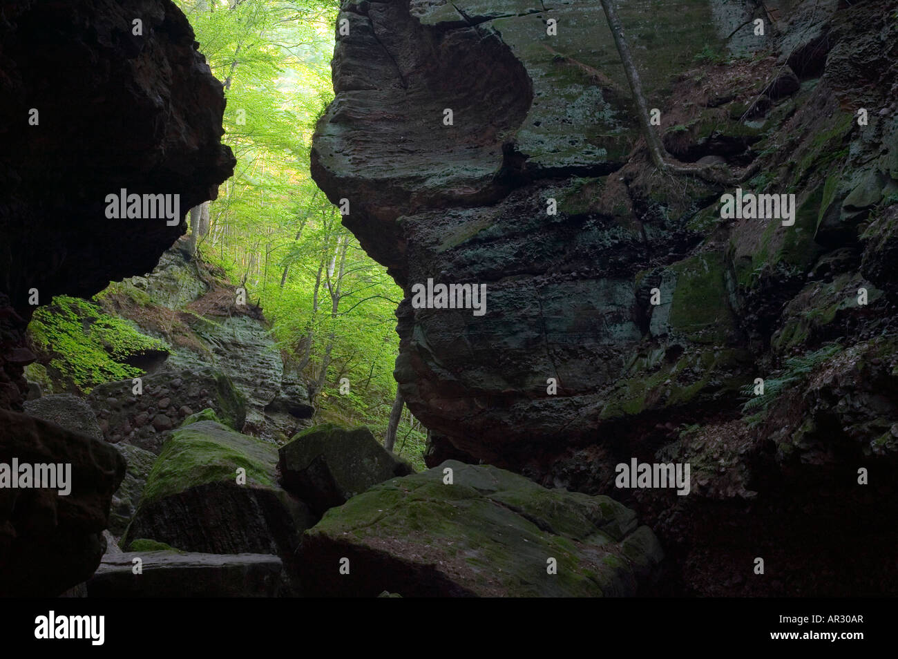 Parfeys glen state natural area hi-res stock photography and images - Alamy