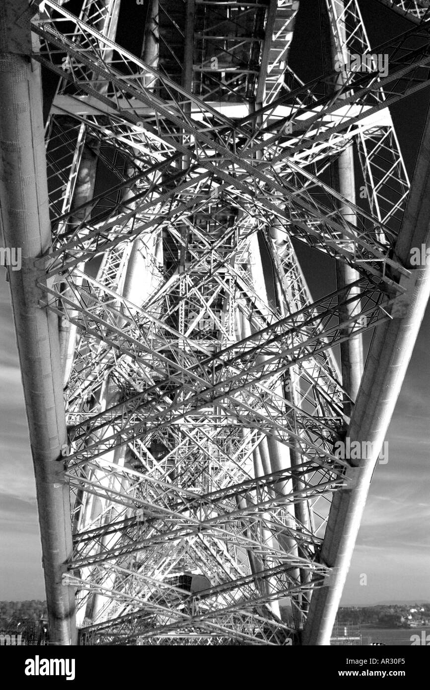 Bridge man made structure Black and White Stock Photos & Images - Alamy