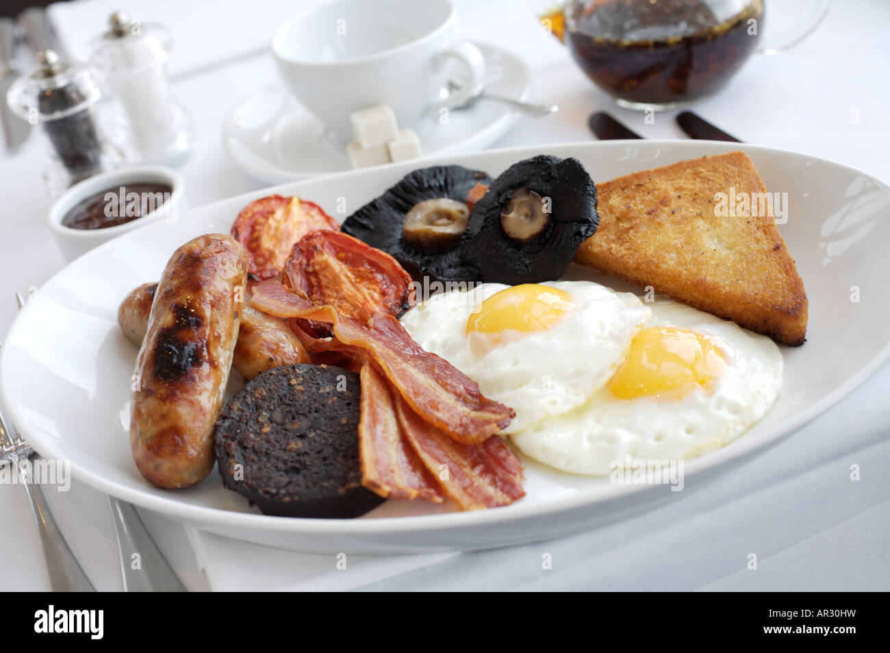 Full English breakfast Stock Photo - Alamy