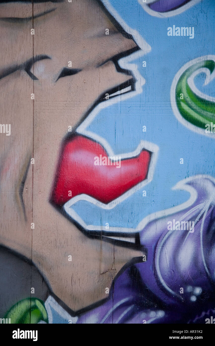 Brighton street art expression hi-res stock photography and images - Alamy