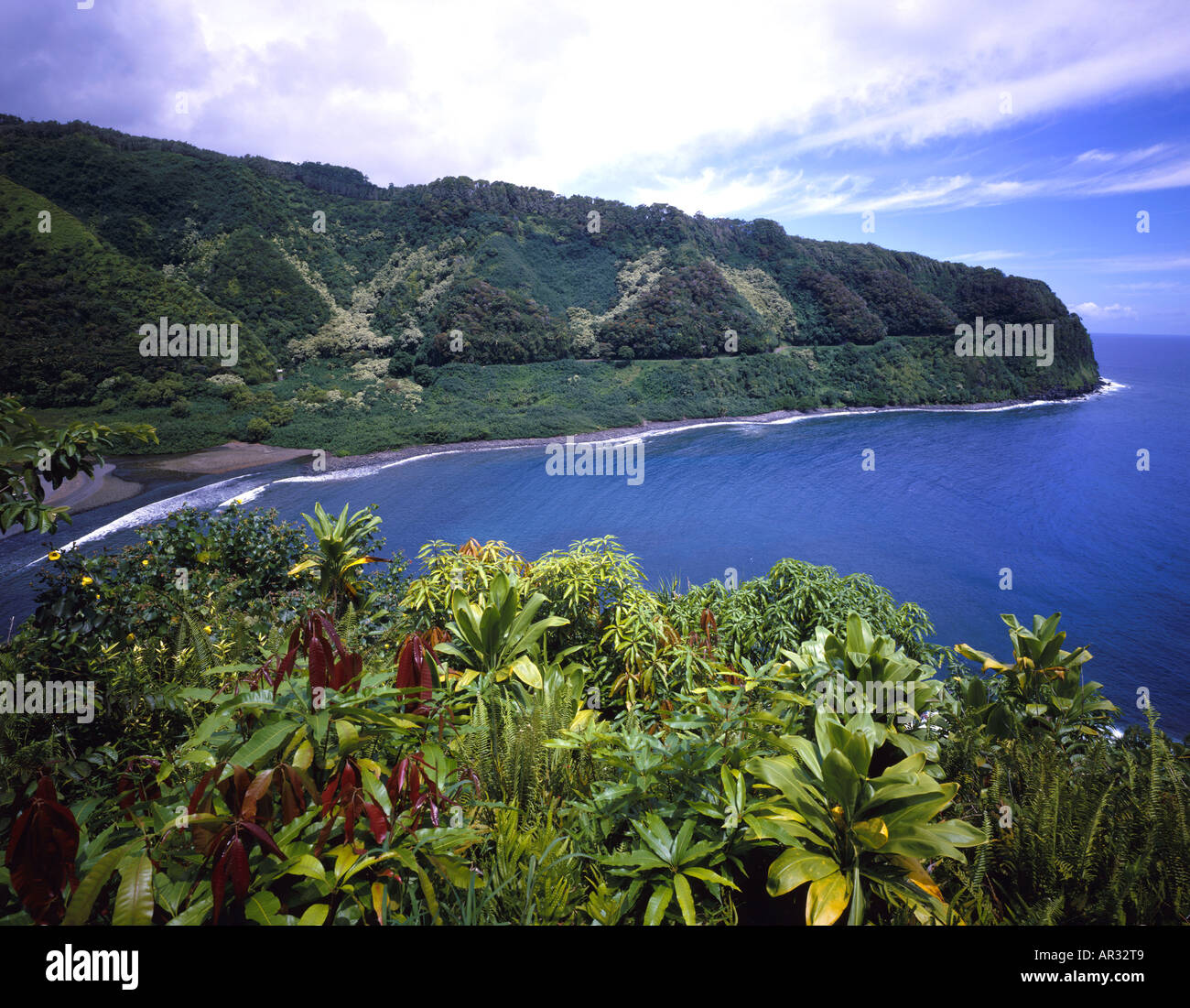 Road to Hana Hana Coast Maui Hawaii Stock Photo - Alamy
