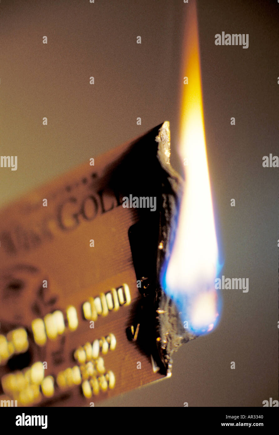 Fire credit card hi-res stock photography and images - Alamy
