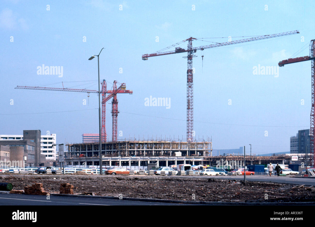 Manpower Services Commission Building under Construction Sheffield UK ...