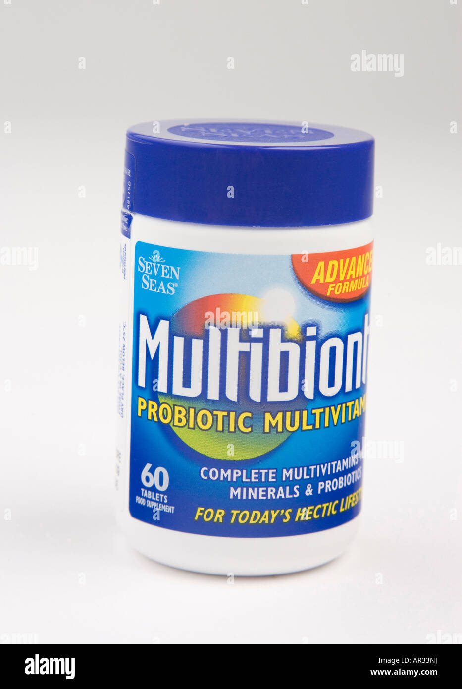 Multibionta probiotic multivitamin pills Stock Photo - Alamy