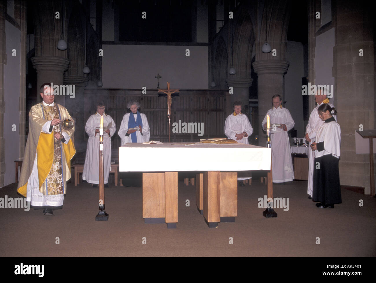 Solemn service hi-res stock photography and images - Alamy