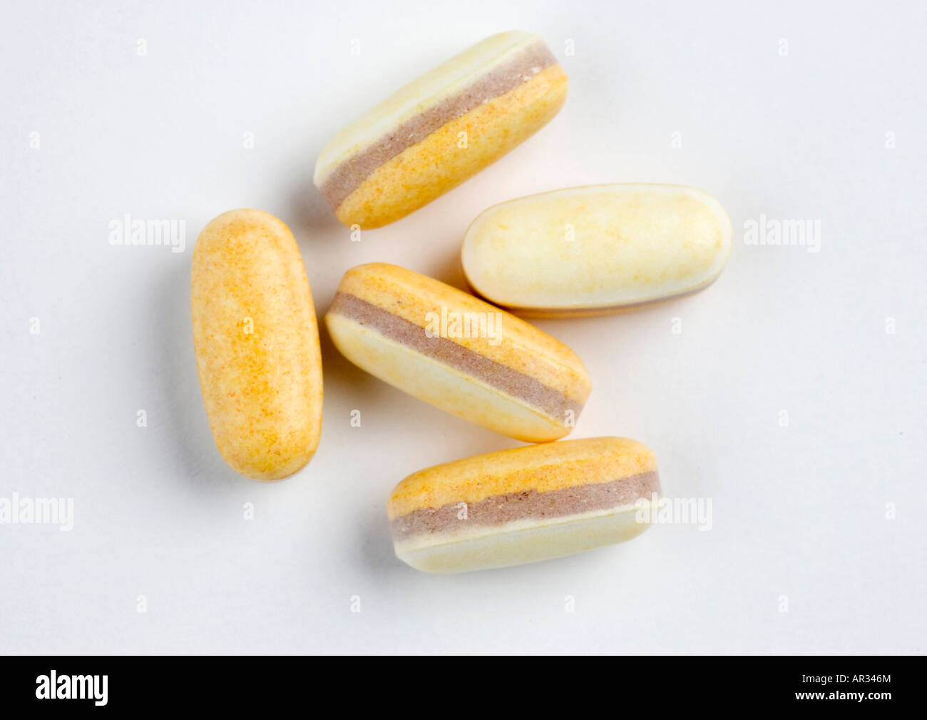 Multibionta probiotic multivitamin pills Stock Photo - Alamy
