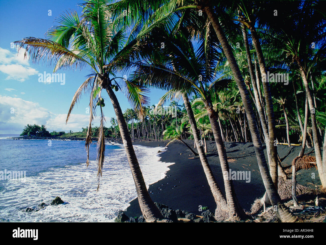 Kalapana Black Sand Beach High Resolution Stock Photography and Images ...