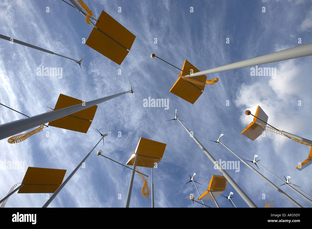 Solar panels and wind turbines power the moveable Arc building Hull ...