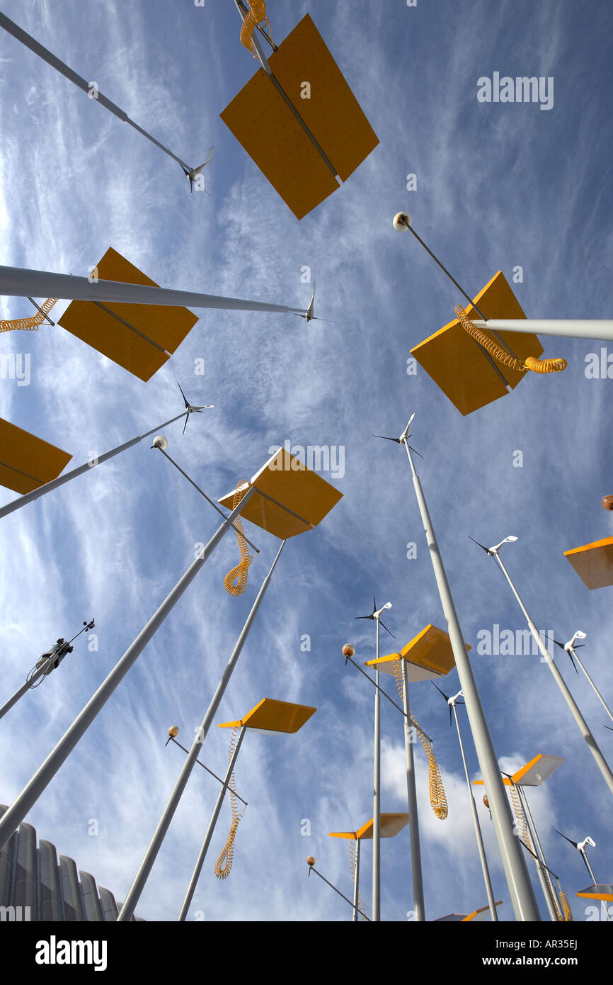 Solar panels and wind turbines power the moveable Arc building Hull ...