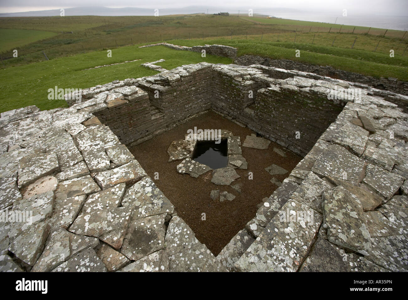 Cobbie Row s or Cubbie Roo s Castle Wyre Orkney Scotland UK Stock Photo ...