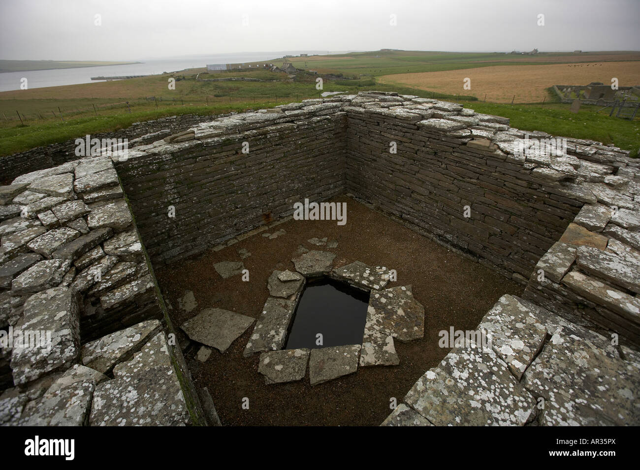 Cobbie Row s or Cubbie Roo s Castle Wyre Orkney Scotland UK Stock Photo ...