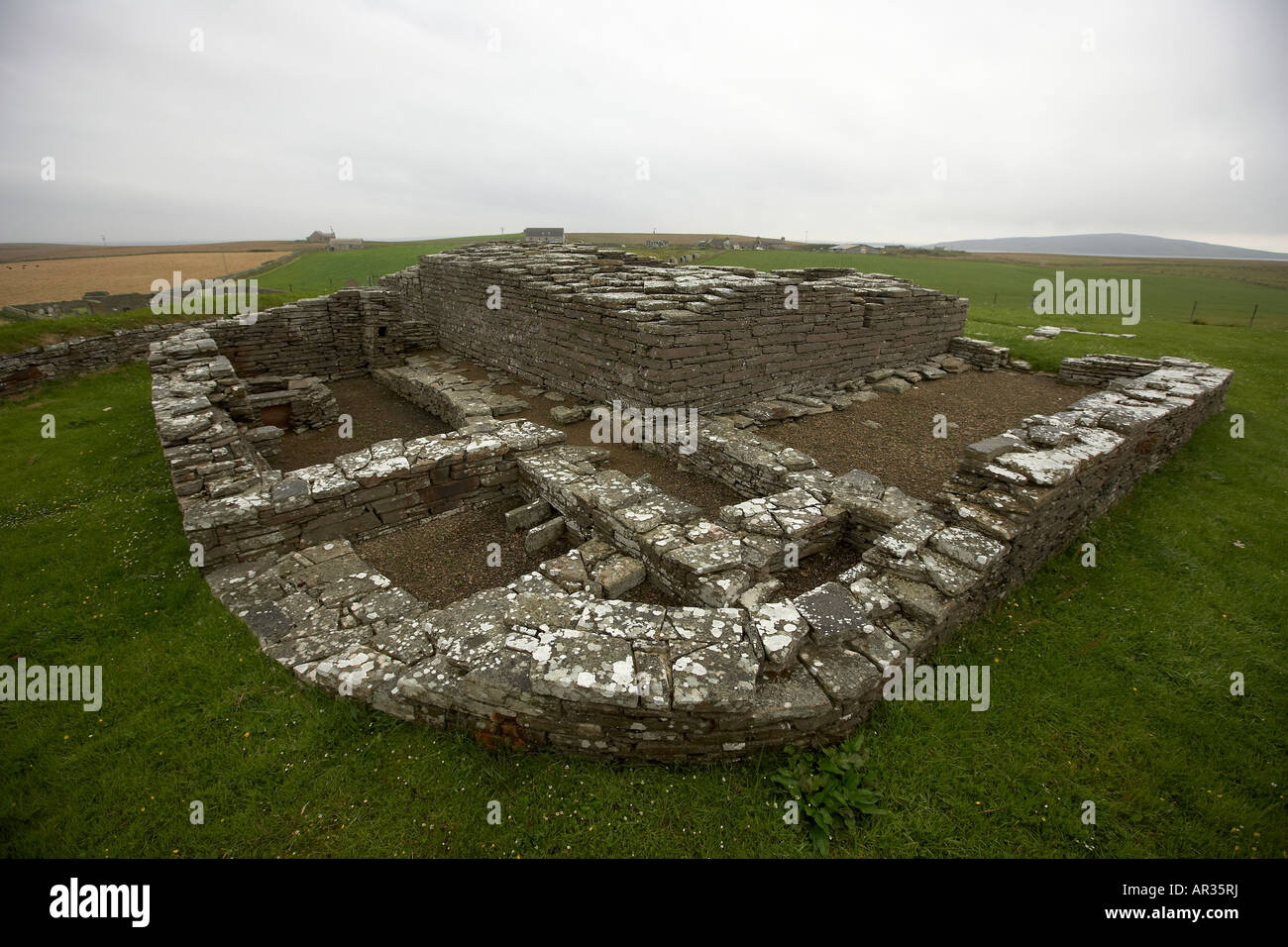 Cobbie Row s or Cubbie Roo s Castle Wyre Orkney Scotland UK Stock Photo ...