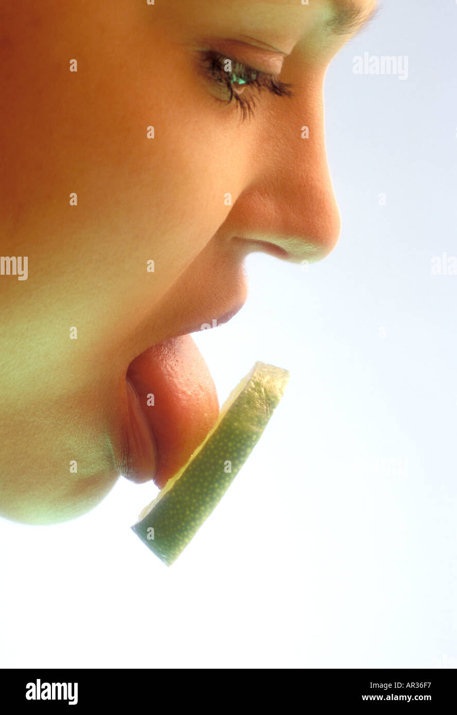 Sucking lemon hi-res stock photography and images - Alamy