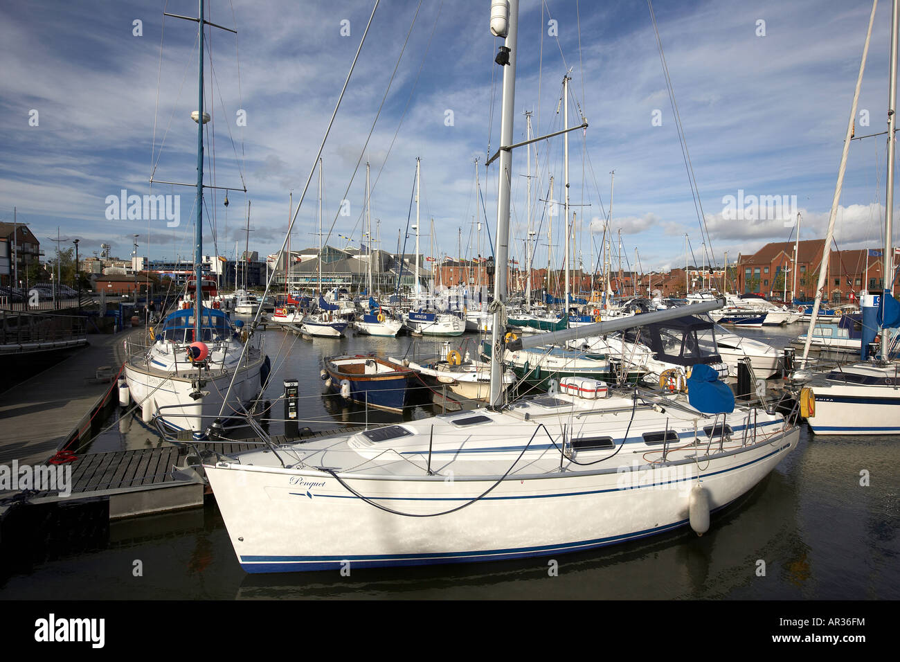 Boats hull marina humberside east yorkshire hi-res stock photography ...