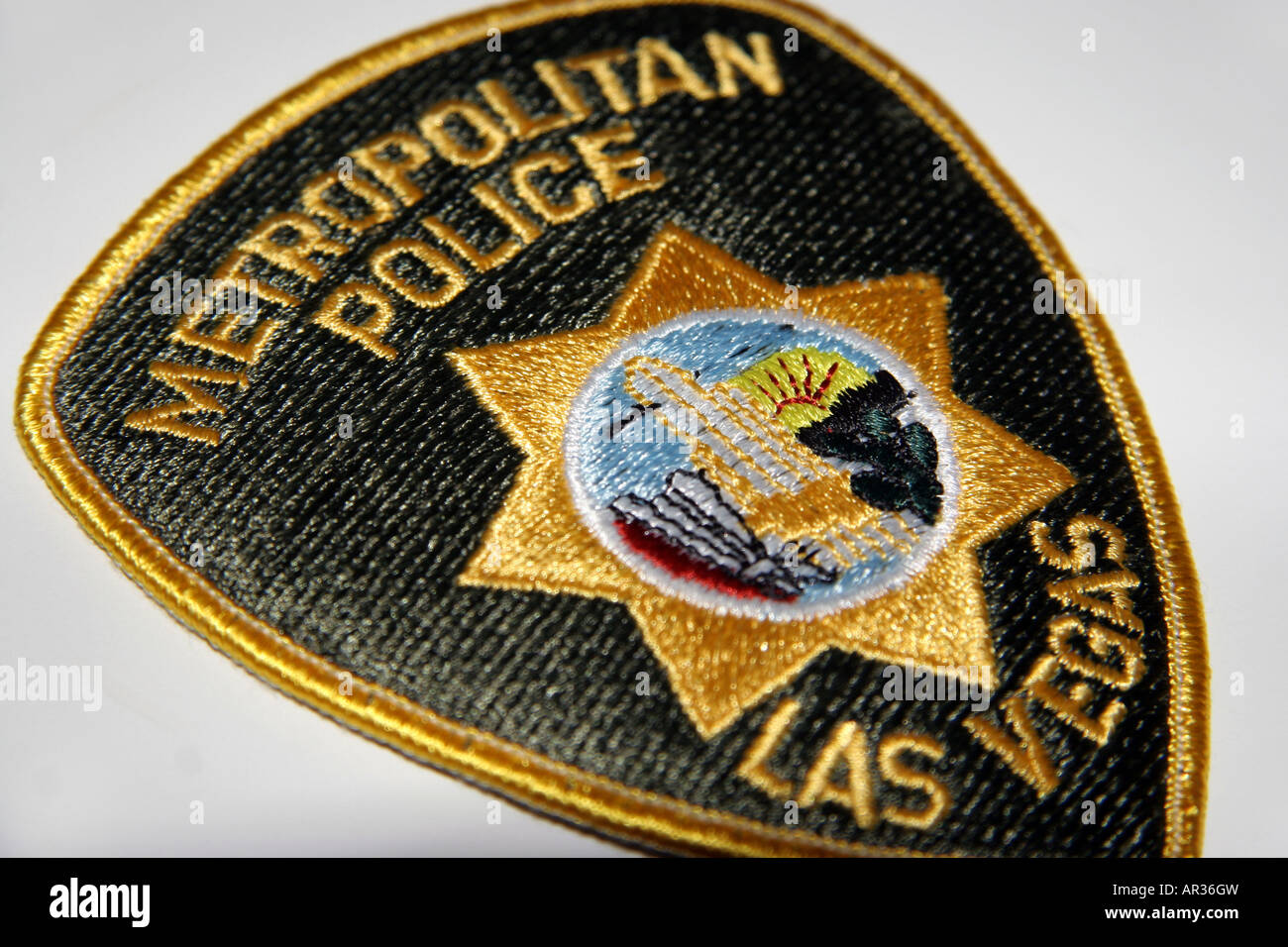 Patch of the Las Vegas Metropolitan Police Department Stock Photo - Alamy