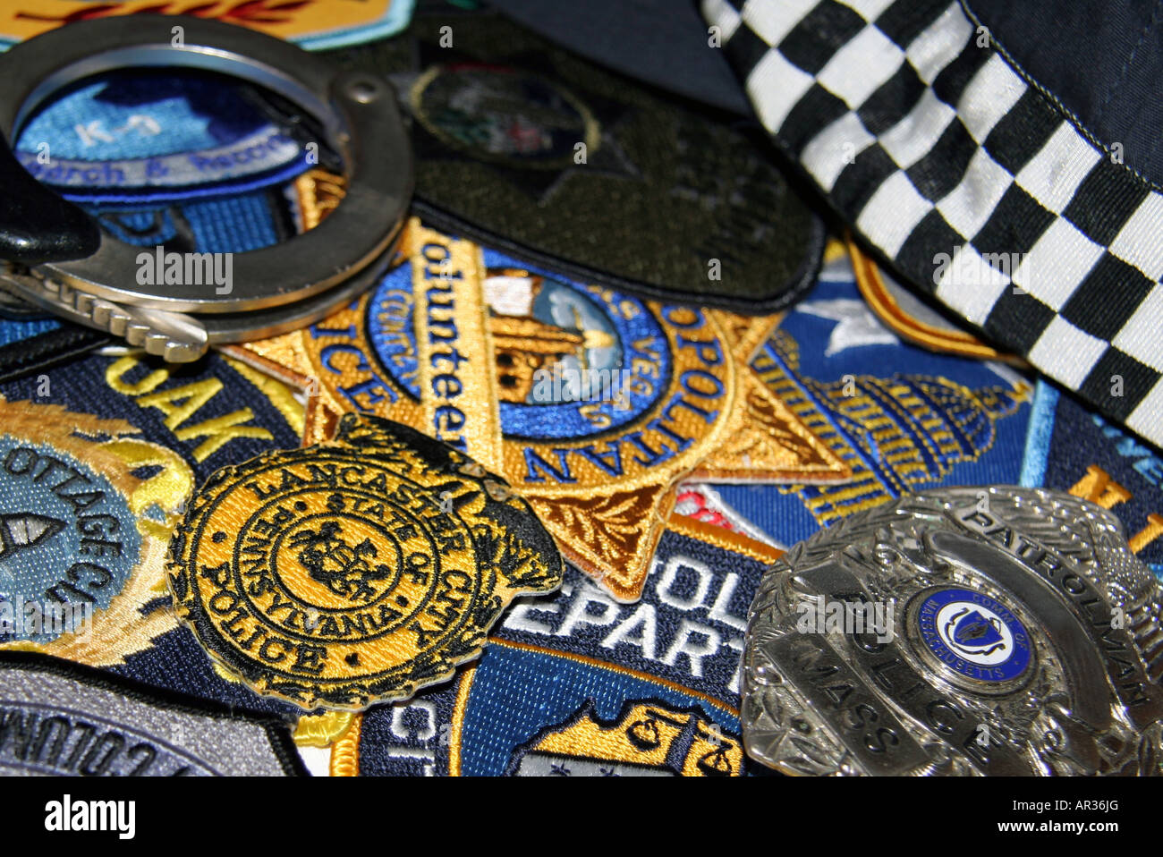 Police patches hi-res stock photography and images - Alamy