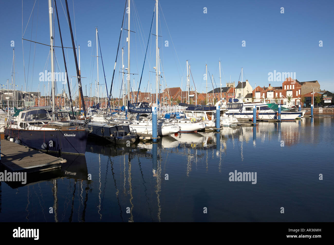 Yachts and boats Hull Marina Kingston upon Hull East Yorkshire England ...