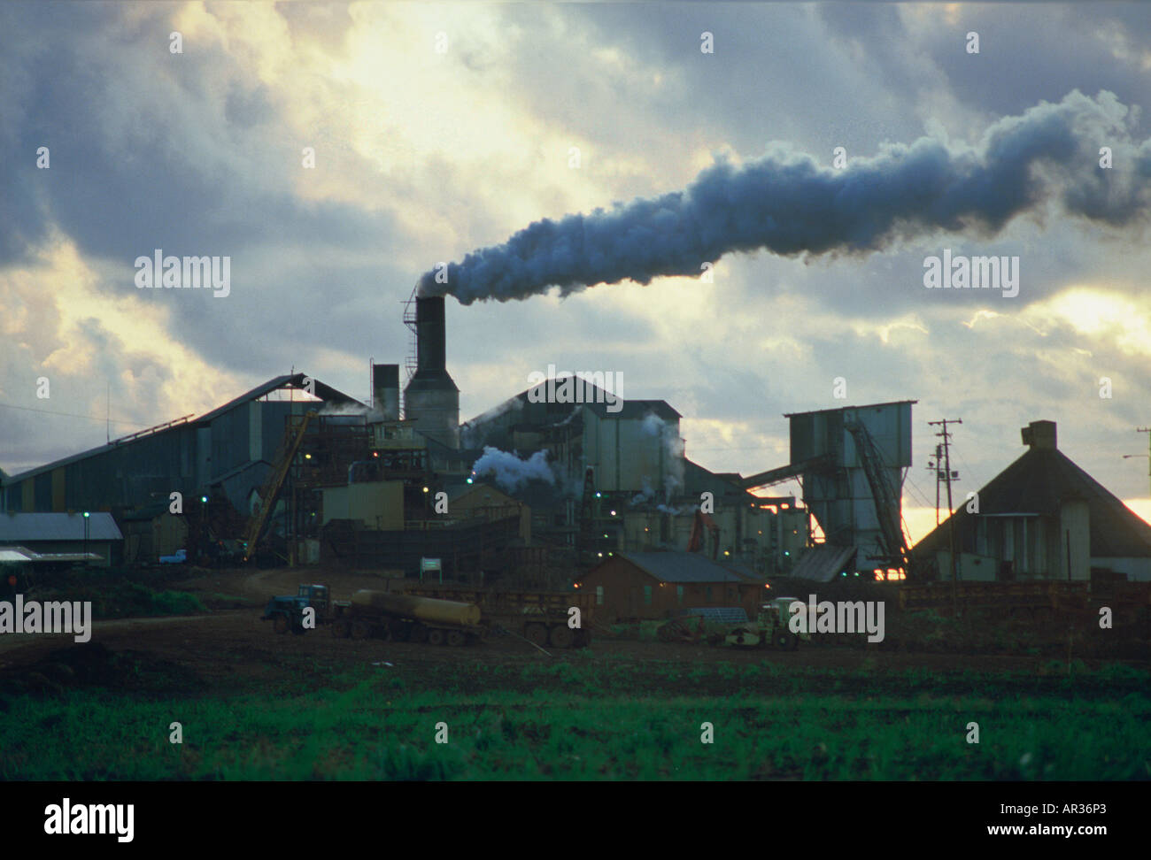 Kaloa Sugar Mill Kauai Hawaii Stock Photo - Alamy