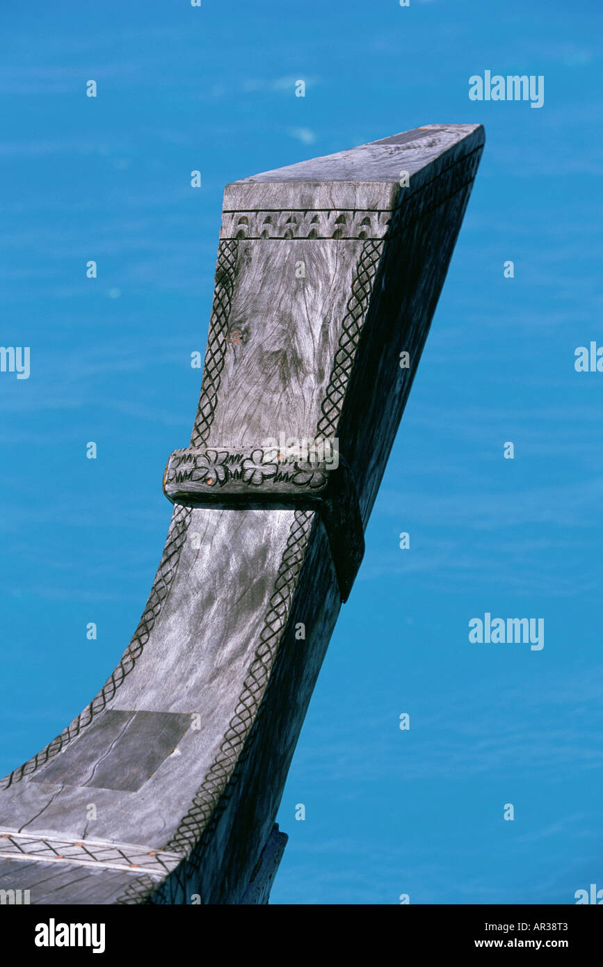 Outrigger canoe cook islands hi-res stock photography and images - Alamy