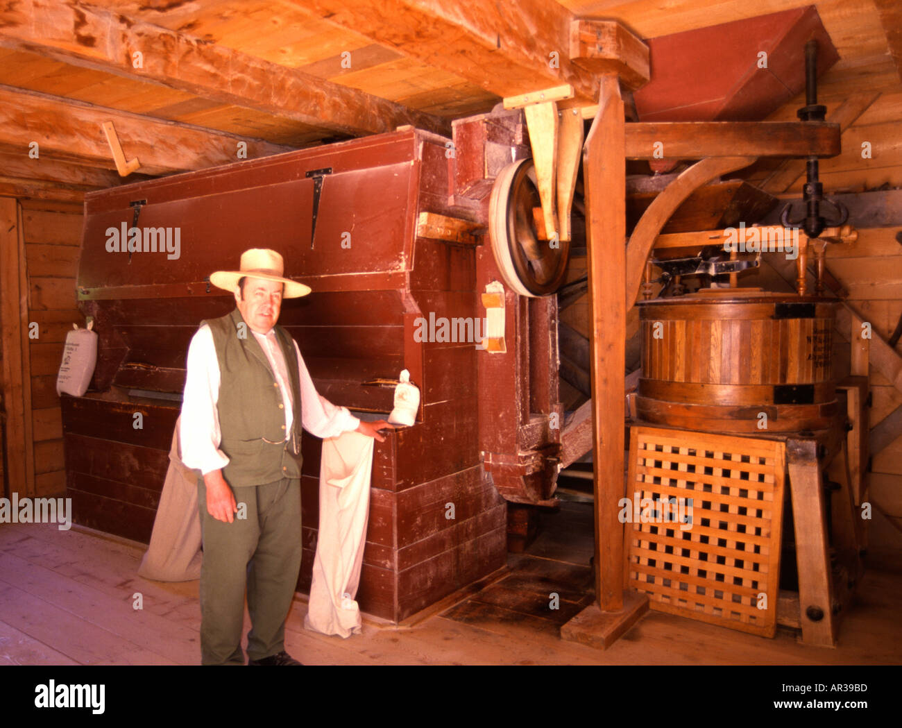 Old Mill Miller Stock Photo - Alamy