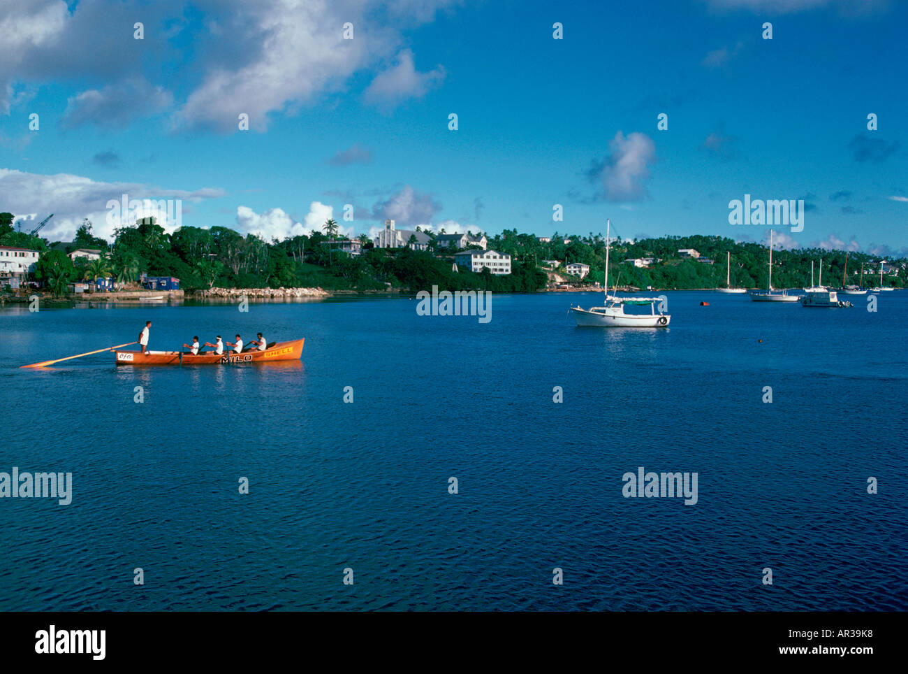 harbor Neiafu Vavau Tonga Stock Photo - Alamy