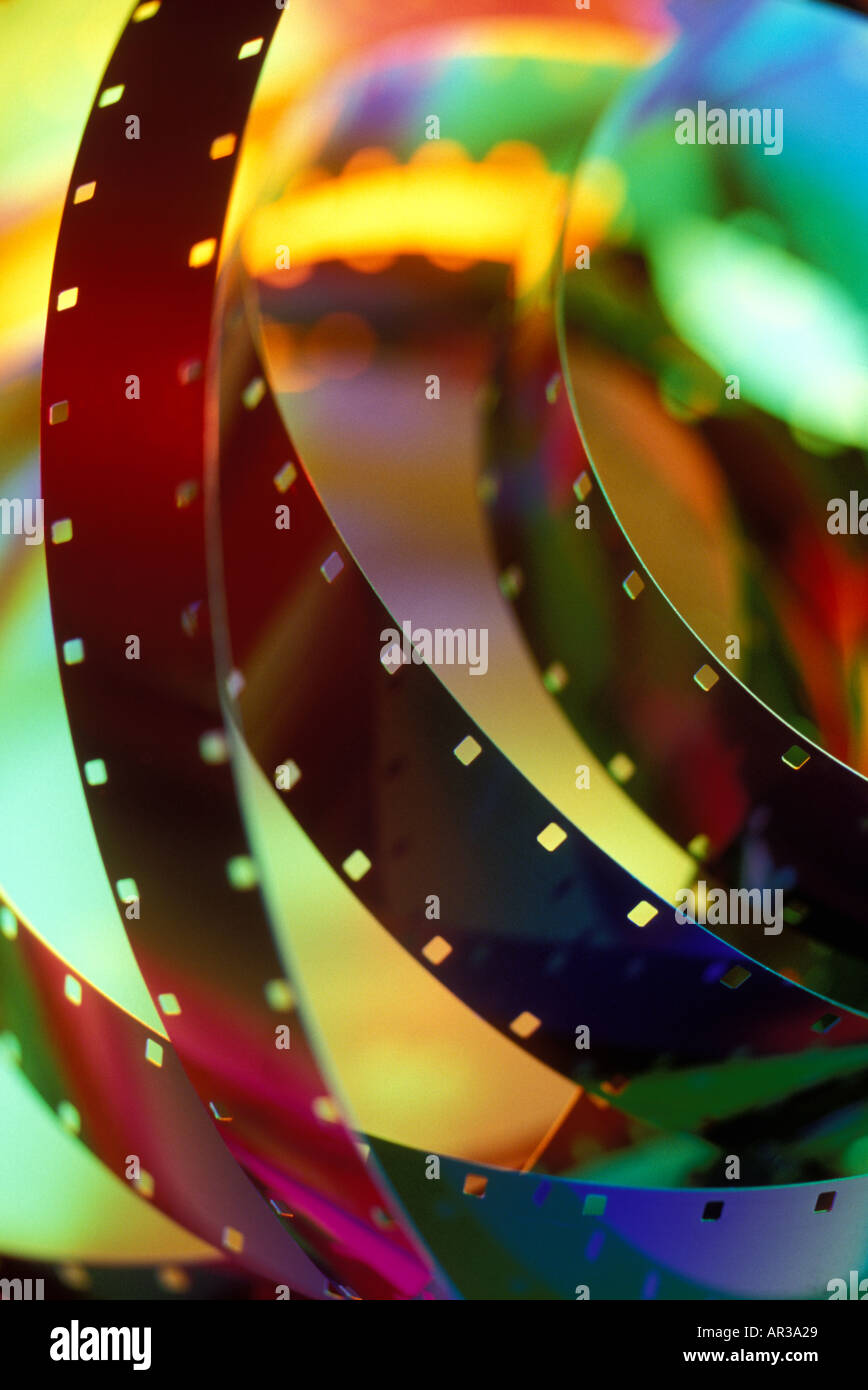 Reel of motion picture film Stock Photo - Alamy