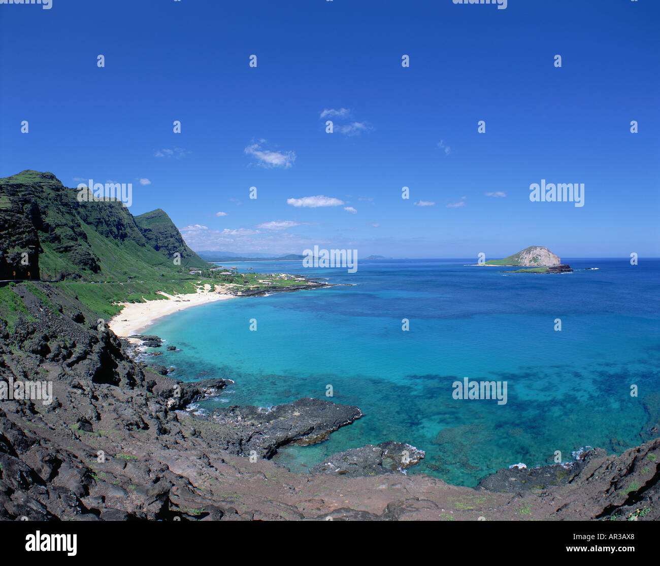 Makapuu Beach Oahu Hawaii Stock Photo - Alamy