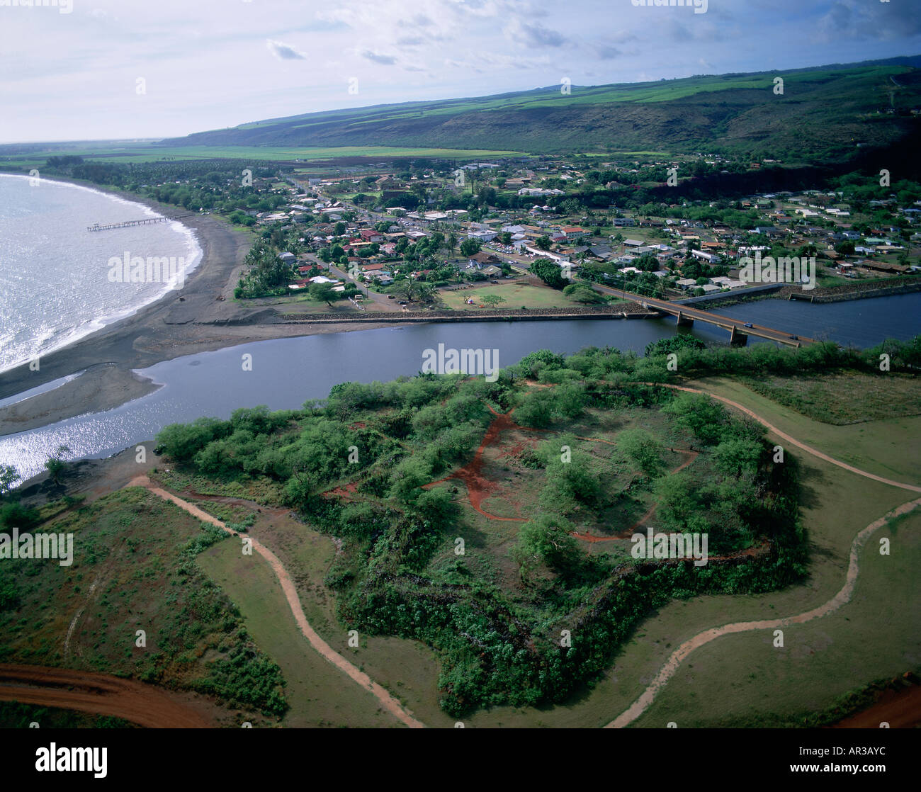 Fort Elizabeth, Russian Fort, Waimea, Kauai Stock Photo - Alamy