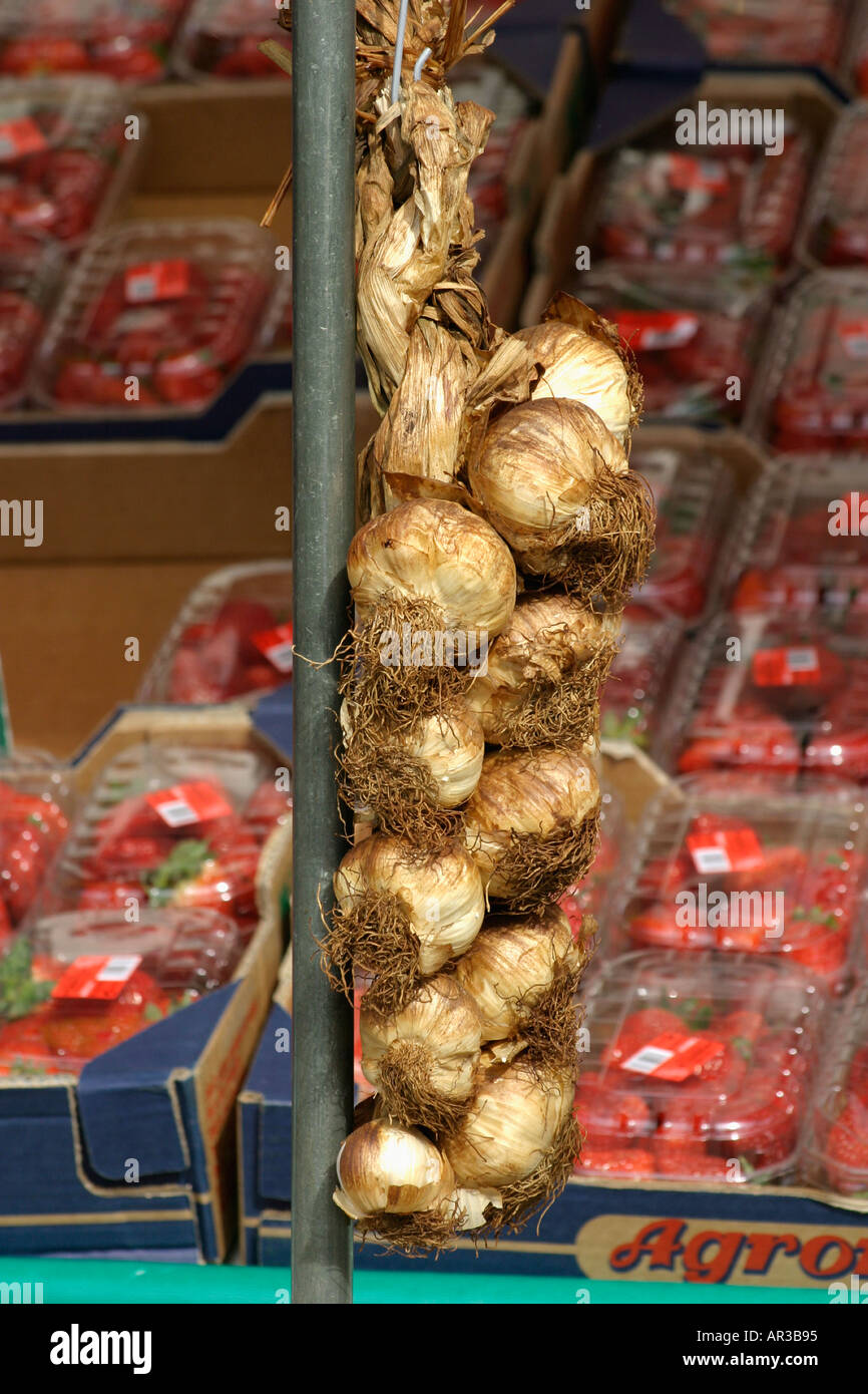 Plaited garlic hi-res stock photography and images - Alamy