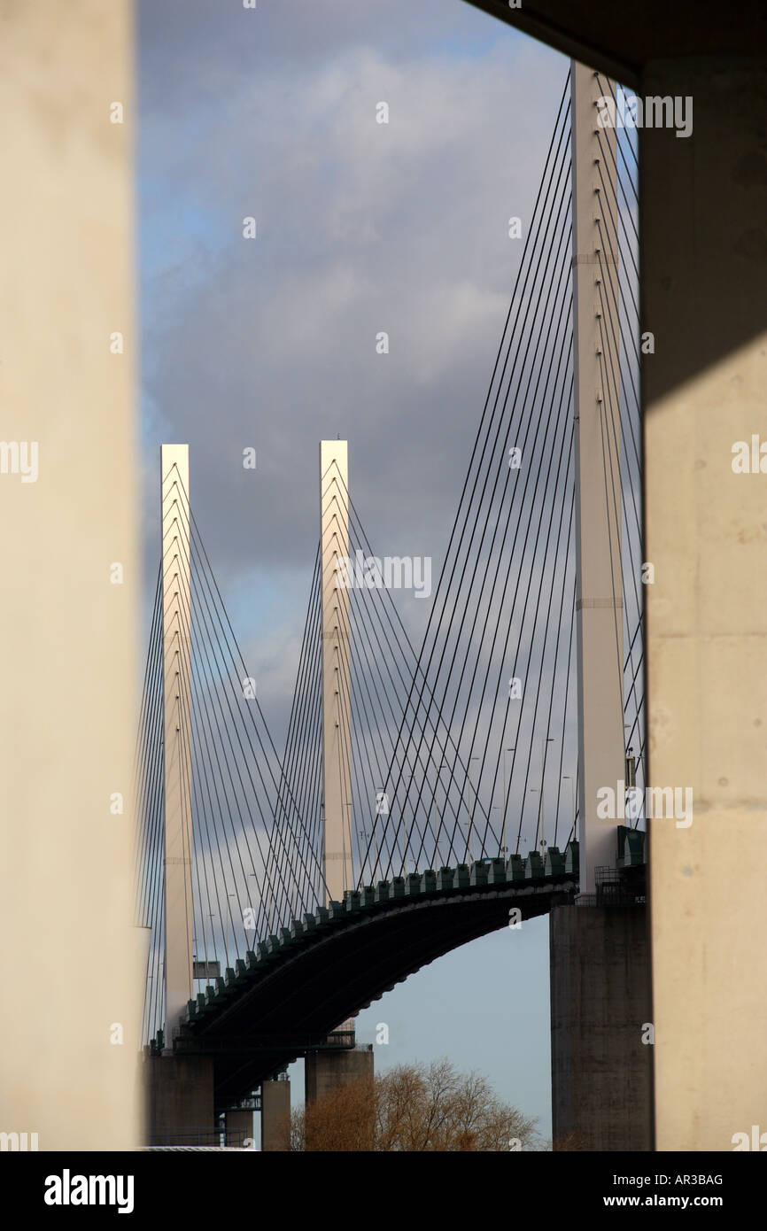 A section of the Dartford Crossing Bridge Stock Photo - Alamy