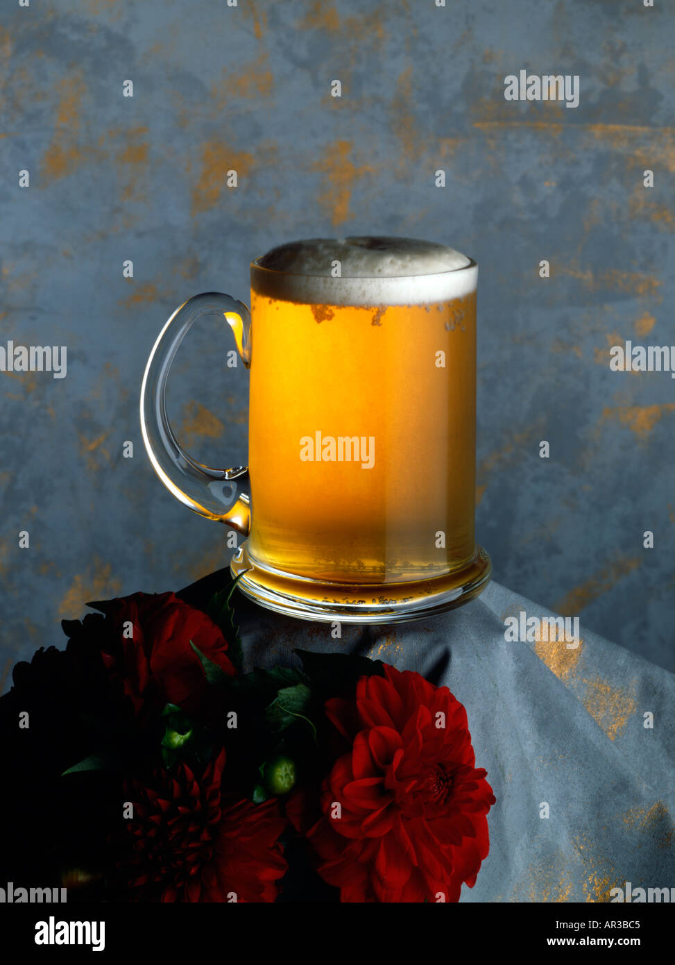 glass of cold lager beer Stock Photo - Alamy