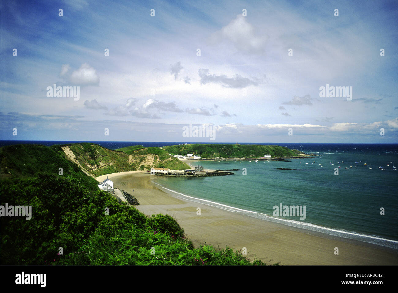 Coast at Nefyn North Wales Stock Photo - Alamy
